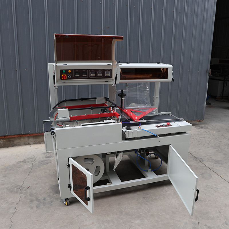 Compact Food Fully Automatic Shrink Wrapping Machine Pneumatic ...